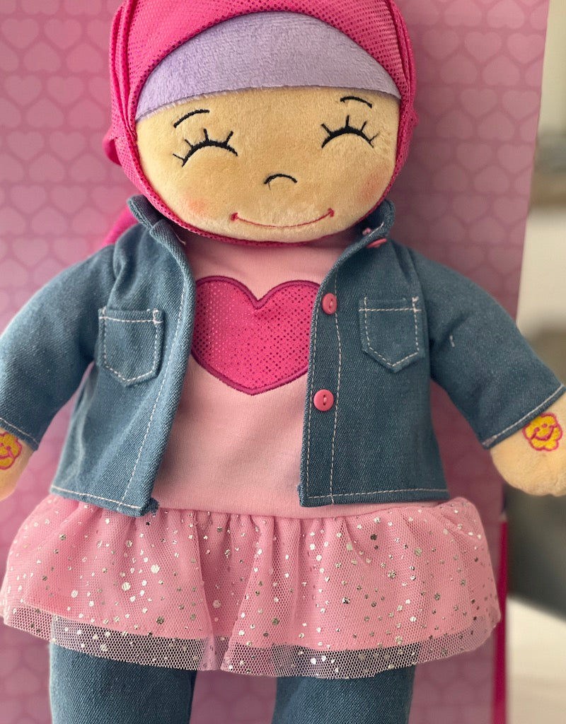 Talking Muslim Doll Aamina by Desi Doll speaks Arabic and English - Ne ...